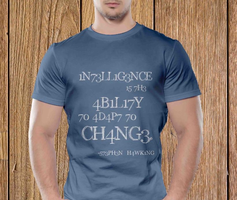 Intelligence T-shirt, Numbers T-shirt, Hawking T-shirt, Smart T-shirt ...