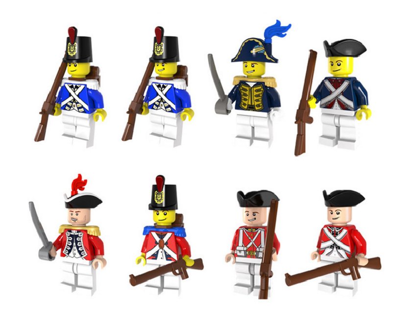 Victoria Queen Imperial Guards Trooper Army Lego British Soldiers ...