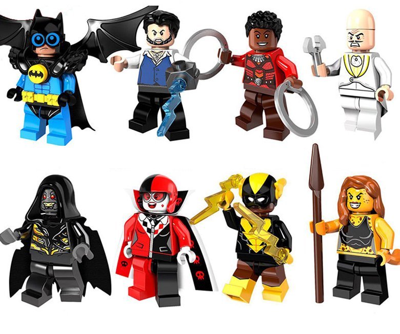 Nakia Killmonger Royal Talon Fighter Attack Robin Minifigure Lego DC ...
