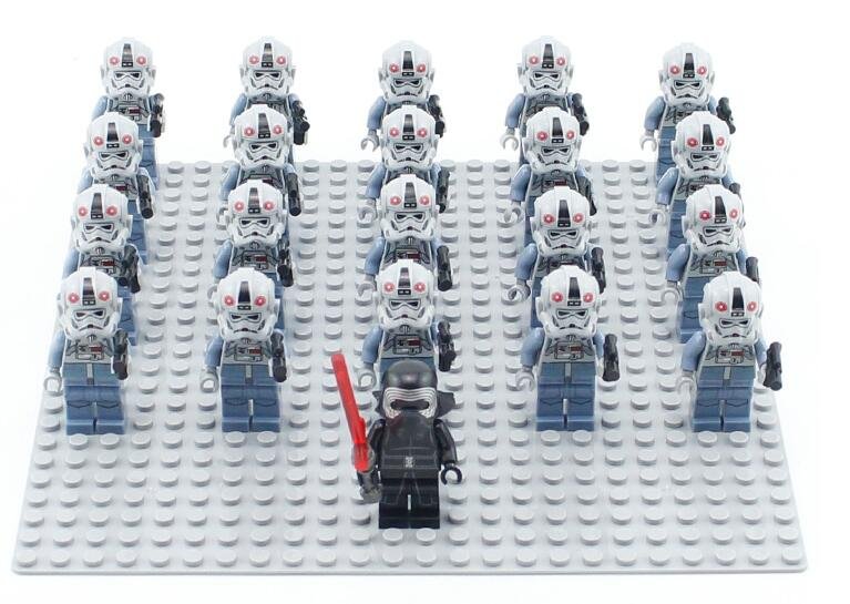 Star Wars AT AT Pilot Minifigures Trooper Lego Compatible