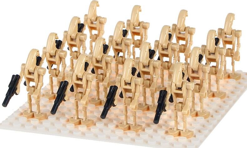 Star Wars Battle Droid Army Minifigures Lego Compatible Toys