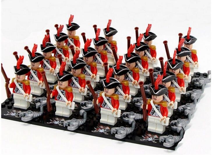 Custom British Trooper Royal Navy Elite Soldiers Queen Victoria Lego ...