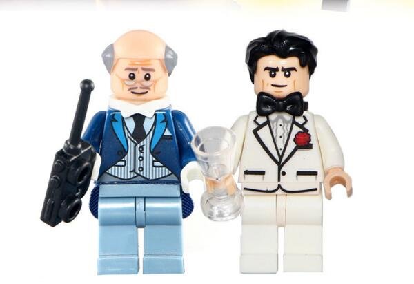 DC Comics Bruce Wayne Alfred Pennyworth Minifigures Lego Super Hero ...