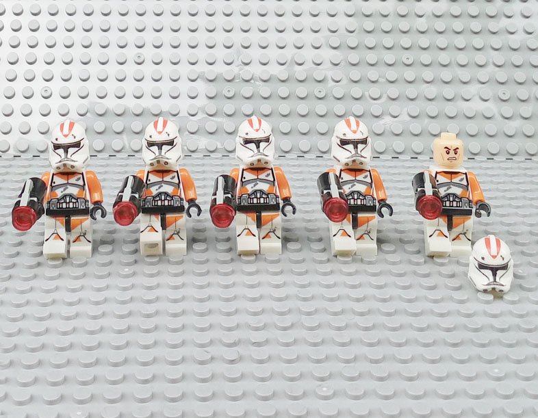 212th Attack Battalion Clone Trooper Lego Star Wars Minifigures Fit