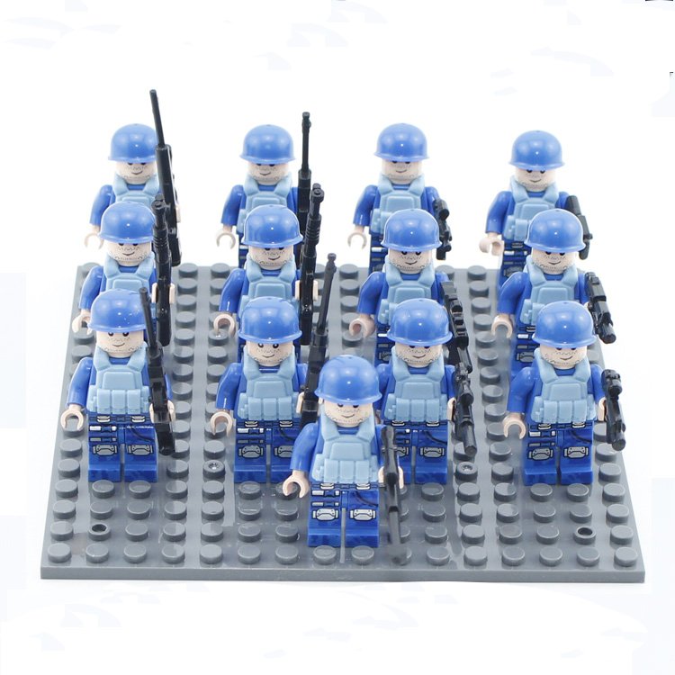 American Navy Trooper Guns Lego Soldiers Compatible