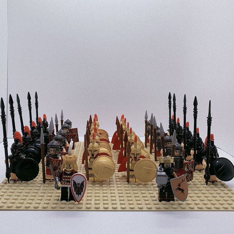 Medieval Army Roman Commander Lego Knights Building Toy