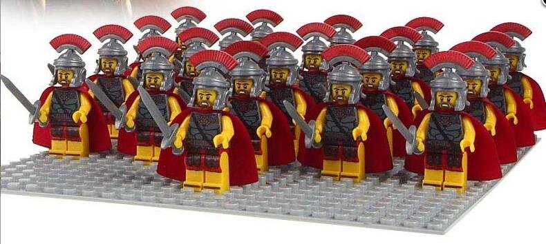 Roman Centurion Army Soldiers Compatible Lego Roman Knights