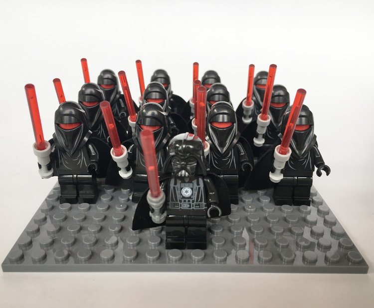 Darth Vader with Shadow Guards Trooper Lego Star Wars Minifigures ...