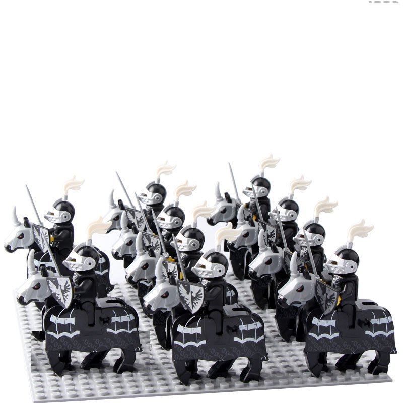 Medieval Calvary Knights Roman King Royal Guards Lego Prince Castle ...
