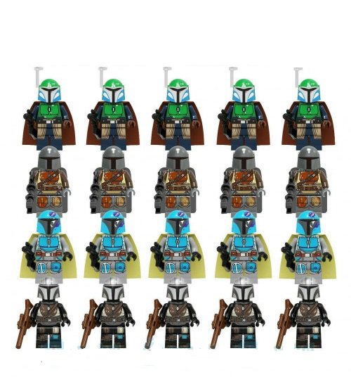 20PcsThe Mandalorian Battle Pack Army Lego Star Wars Minifigures Compatible