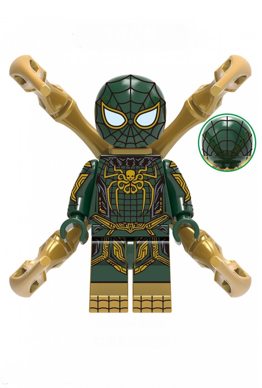 Custom Hydra Spiderman Minifigure 2020