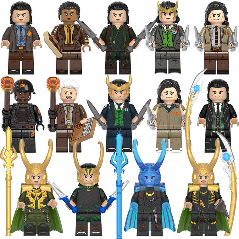 14pcs New Loki Minifigures