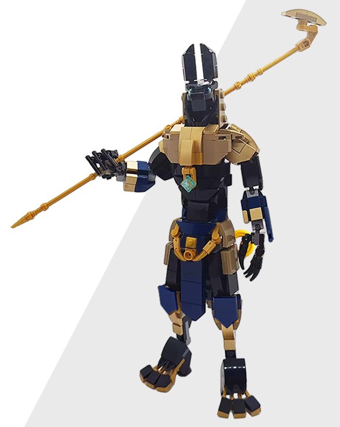 Creator Pyramid Reaper Anubis Figure