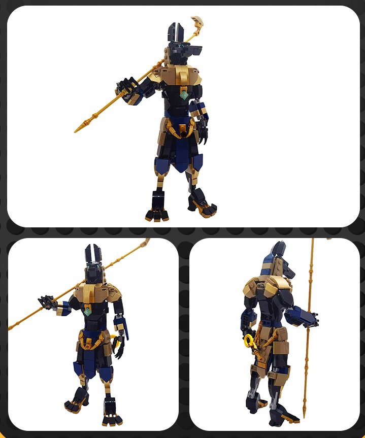 Creator Pyramid Reaper Anubis Figure