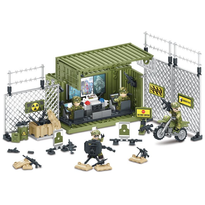 Morden War Army Commander Center Military Building Toys Gift for Boys