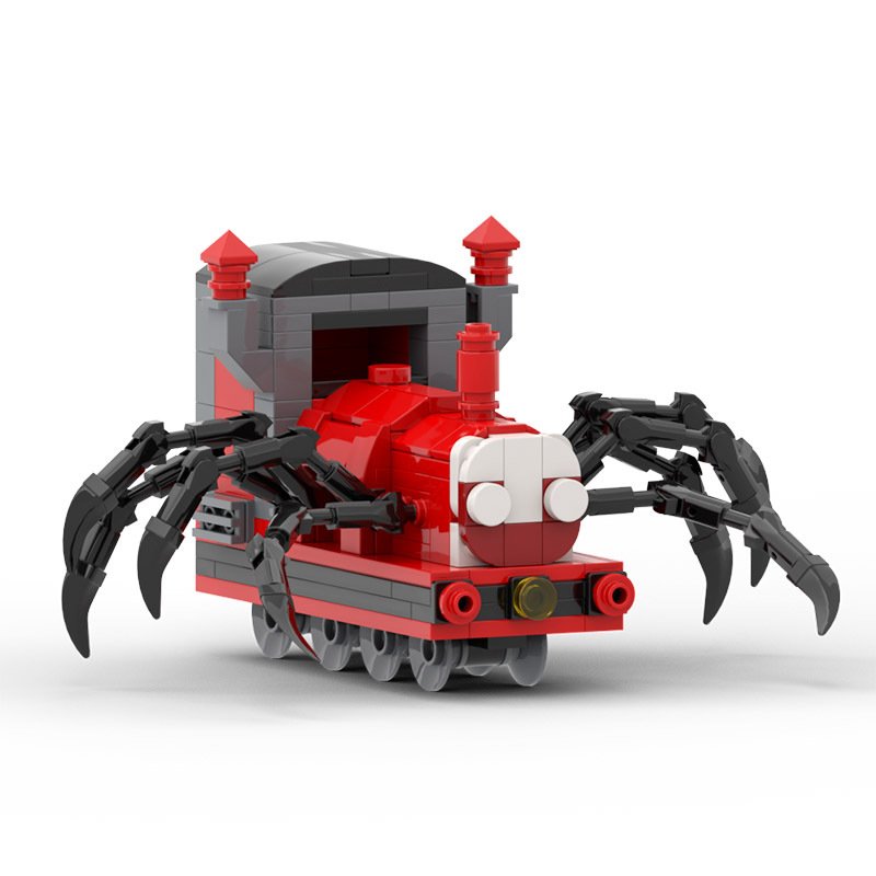 Charles Train Spider Train Head Building Toys