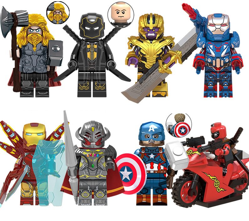 Marvel Supehero Thor Hawkeye Thanos War Machine Ultron Captain America ...