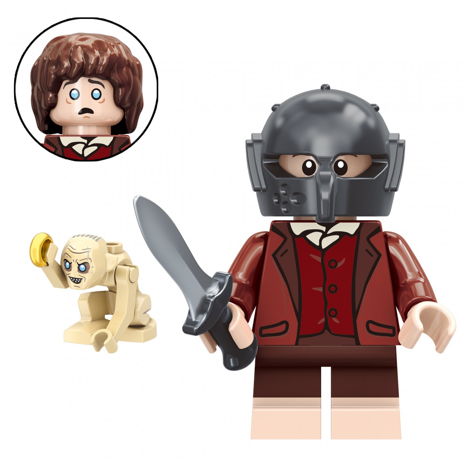 Frodo Baggins Minifigures The Lord of the Rings Movie Minifigure