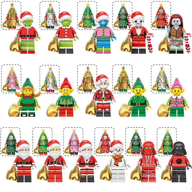 16 Best Christmas Movie Character Minifigures New Year Toy Sets