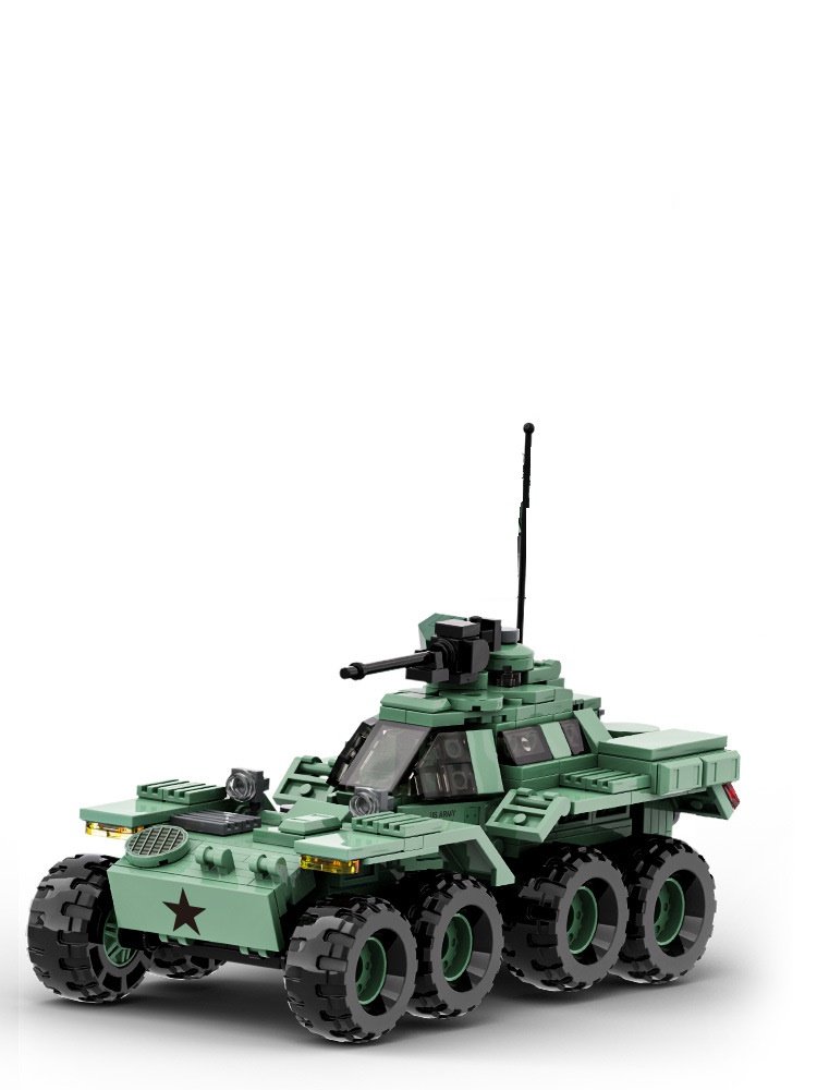 Articulated high mobility armored reconnaissance vehicle Mnifigures ...