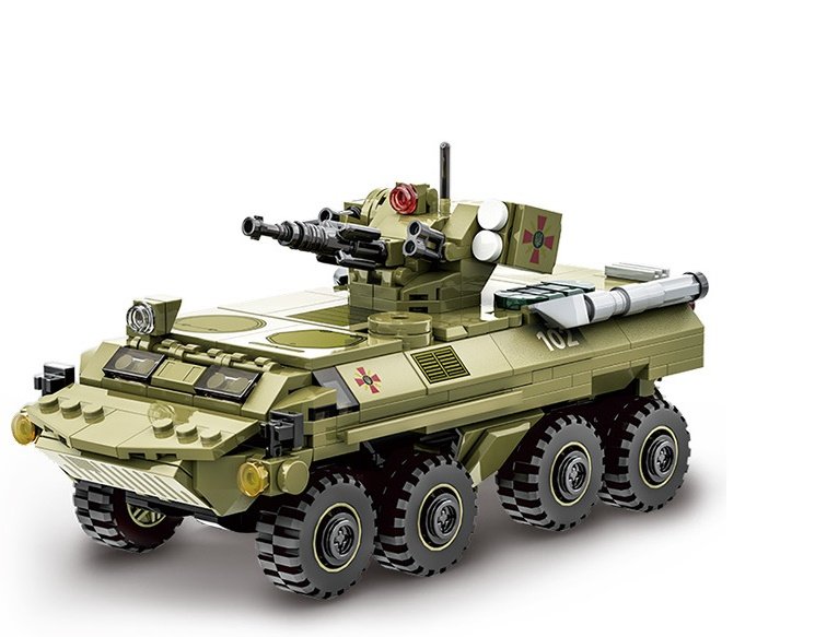 BTR-4E armored personnel carrier Mnifigures Military Sets