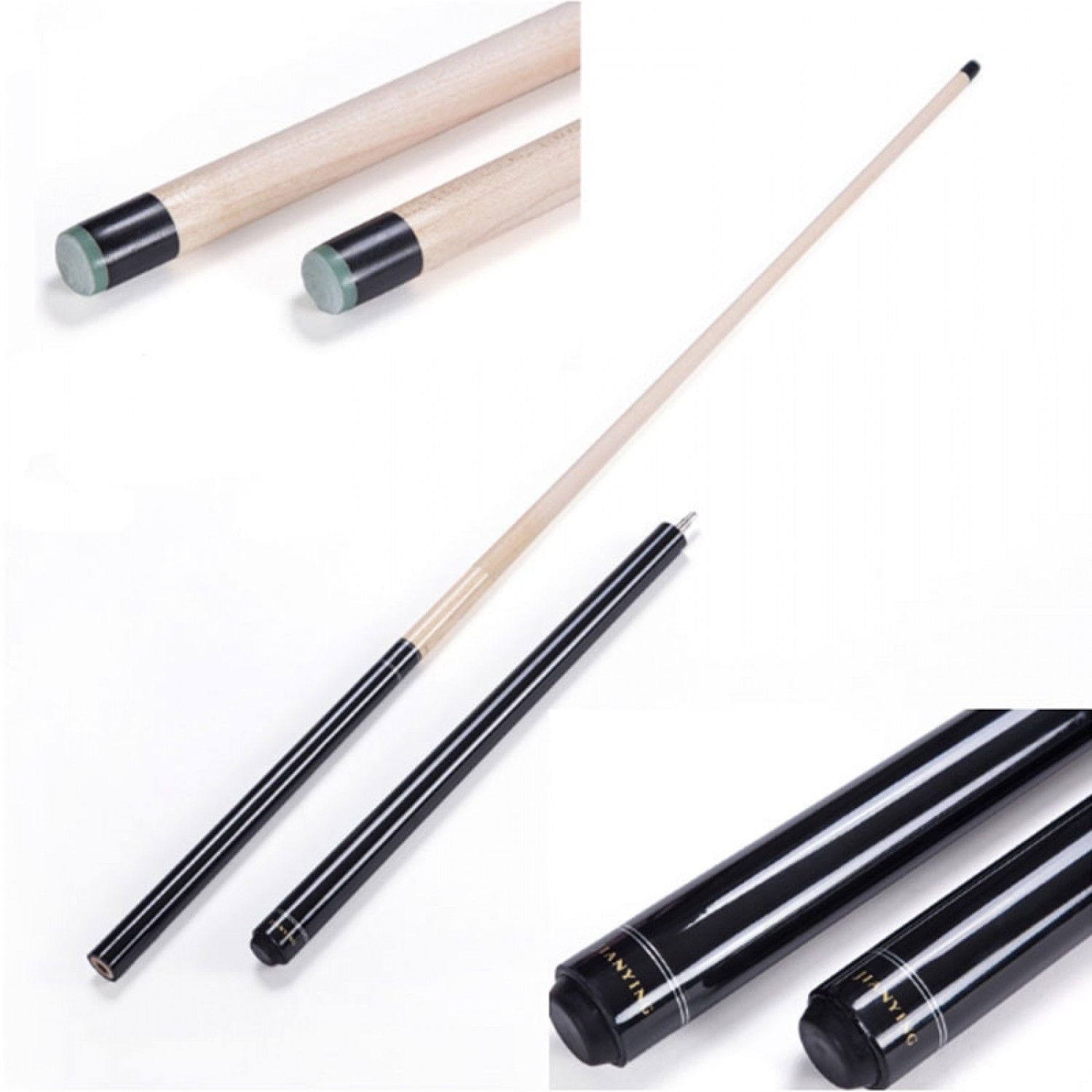 2018 Punch & Jump Cues Billiard Stick Black Two Colors Made In China