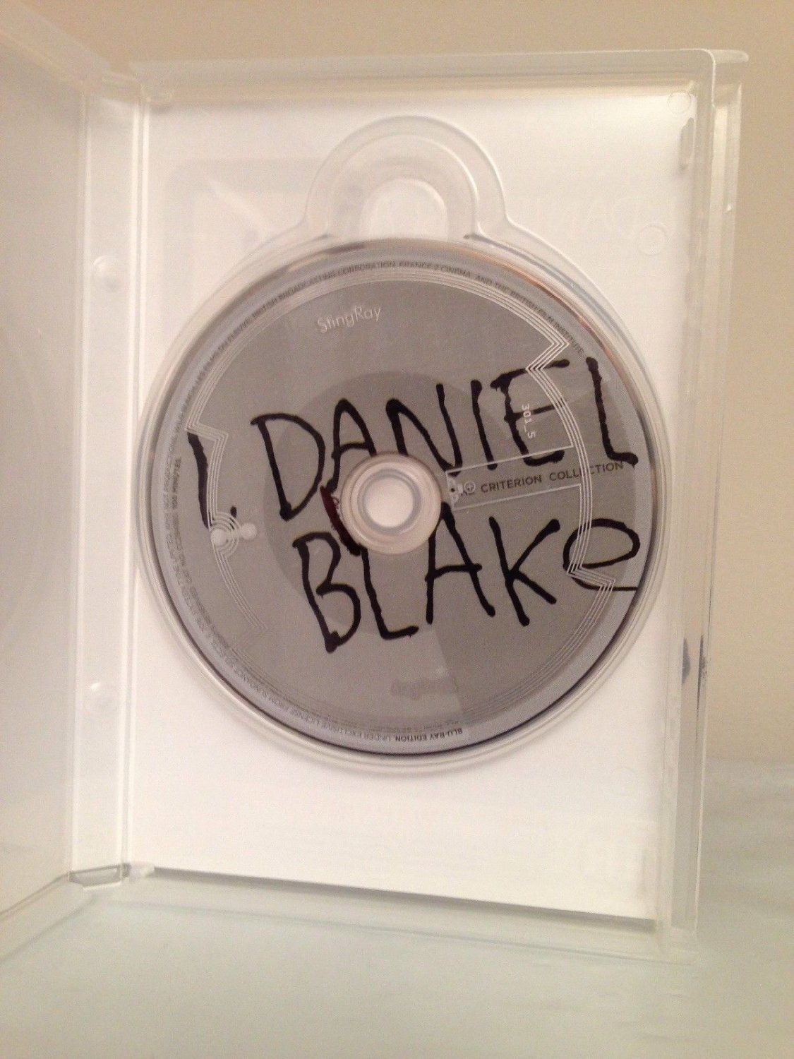 I, Daniel Blake (Blu-ray Disc, 2018, Criterion Collection) Ex-library