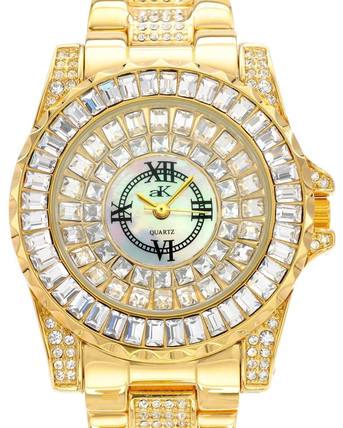 ADEE KAYE Watch With Crystals