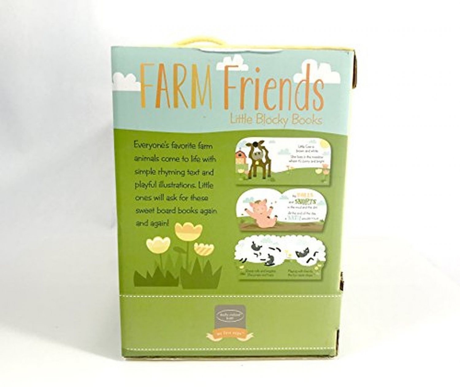 Farm Friends: Little Cow, Little Pig, Little Sheep (Little Blocky Books)