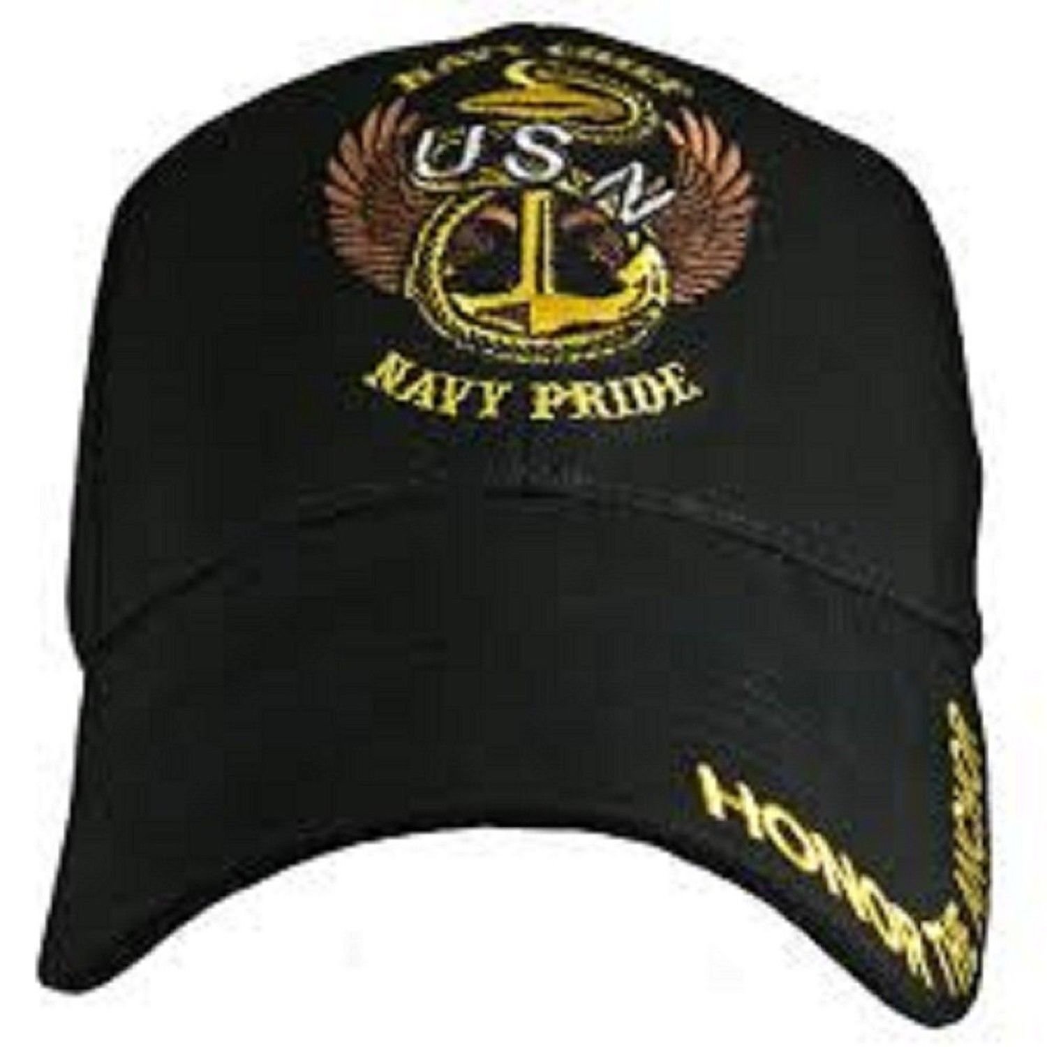 U.S. Navy Chiefs USN Baseball Cap, Black