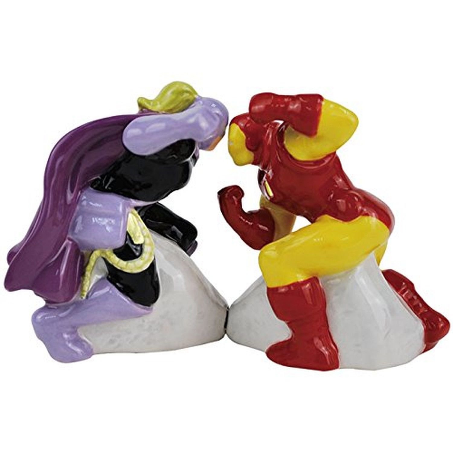 Westland Giftware Magnetic Ceramic Salt and Pepper Shaker Set, Iron Man ...