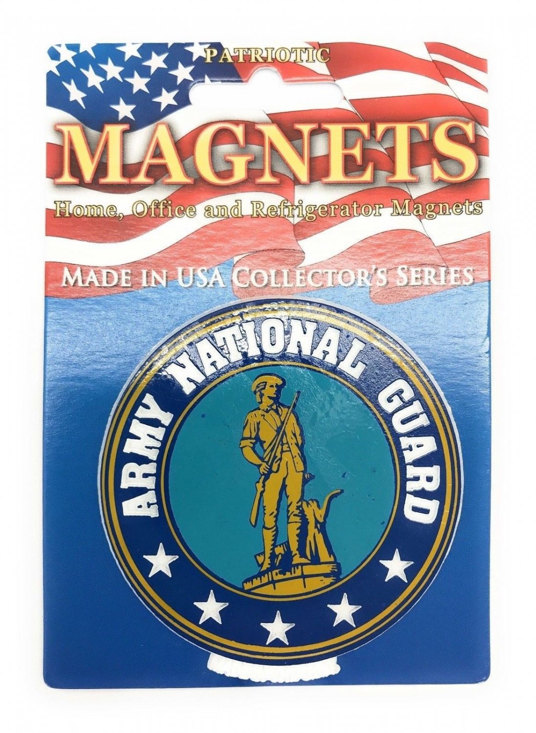 US Army National Guard Refrigerator Magnet, 2.75 inches