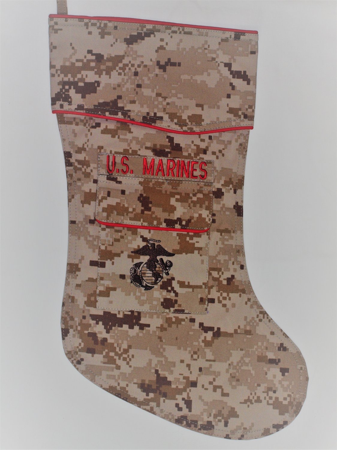U.S. Marines Christmas Stocking - CAMOSOCK Military Stocking NEW