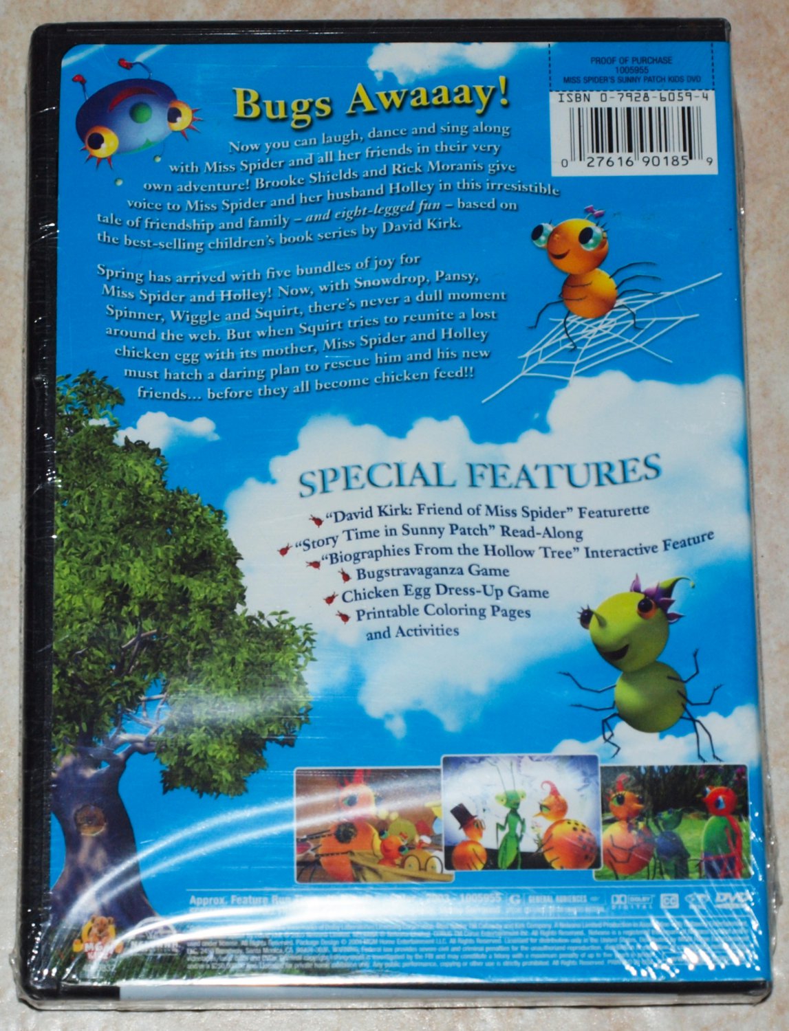 Miss Spider's Sunny Patch Kids DVD - A "Bugtastic" Adventure BRAND NEW ...