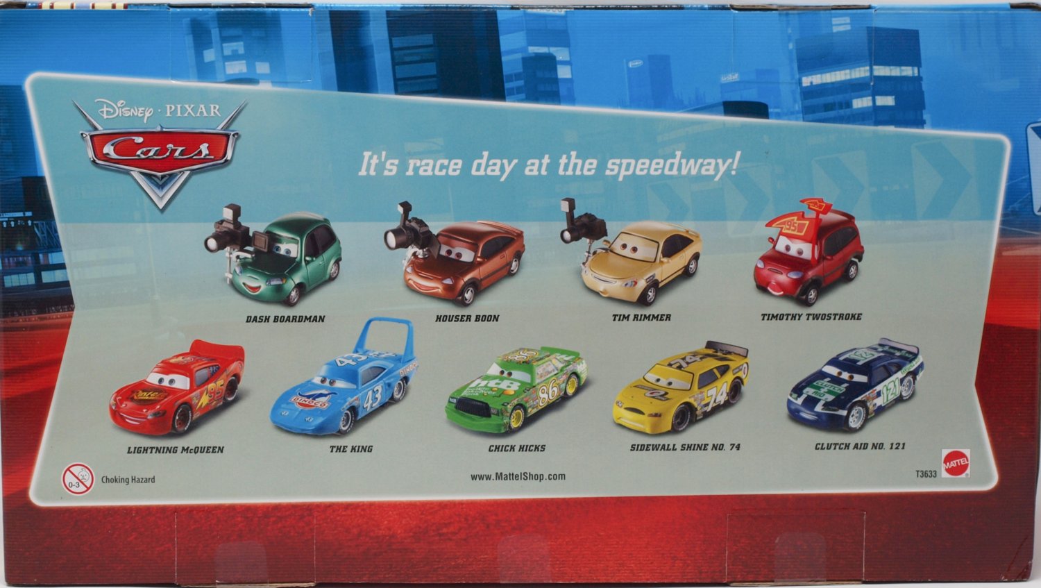 Disney Pixar CARS Speedway 9-Pack Piston Cup Nights, Target Exclusive ...