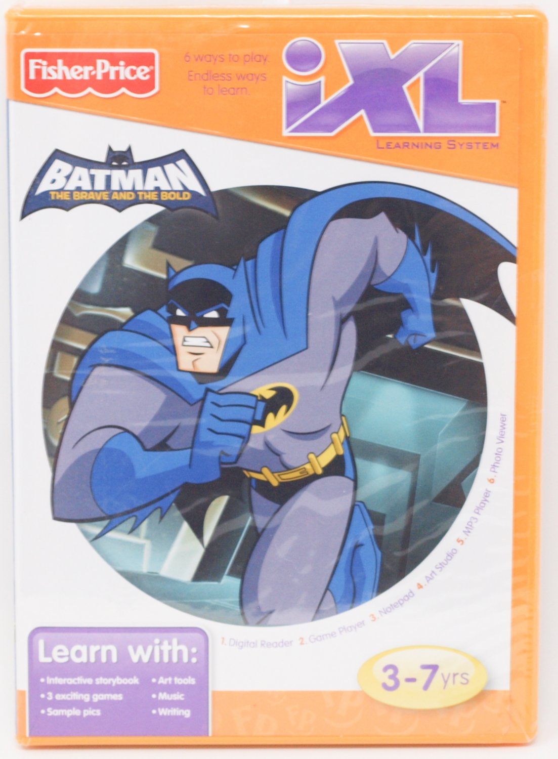 Fisher Price iXL Learning System Game Software BATMAN The Brave & The ...
