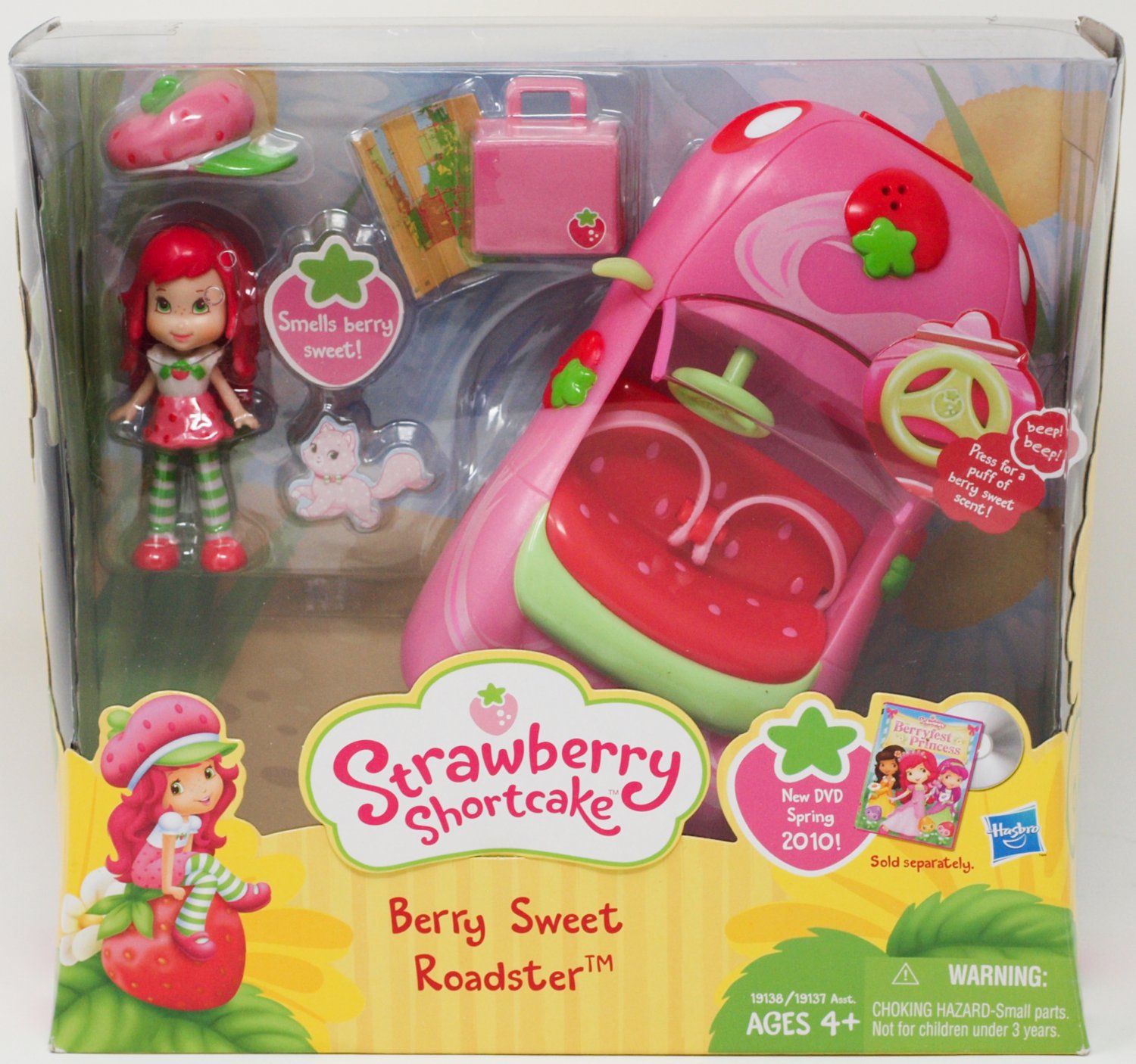 Strawberry Shortcake Berry Sweet Roadster Convertible With Mini Doll ...