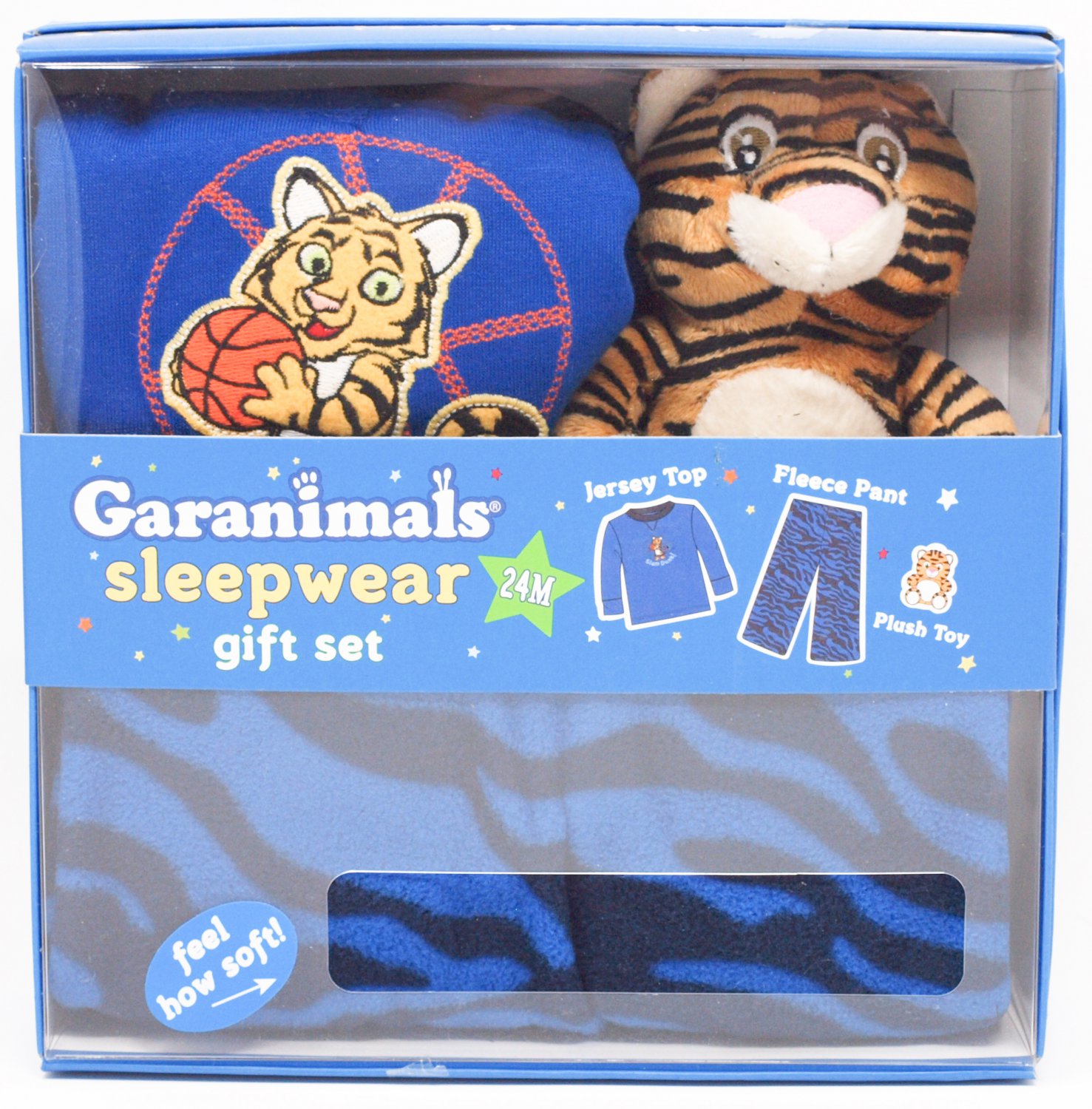 Garanimals Sleepwear Gift Set (3 Piece), Boy 24 Mos, Shirt, Fleece ...