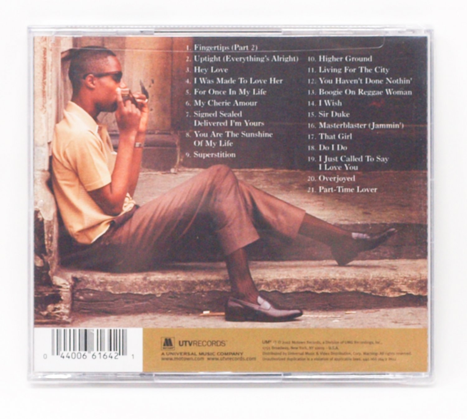 Stevie Wonder The Definitive Collection CD, R&B, Pop, Soul, 2002 UTV ... Stevie Wonder The Definitive Collection CD, R&B, Pop, Soul, 2002 UTV ...