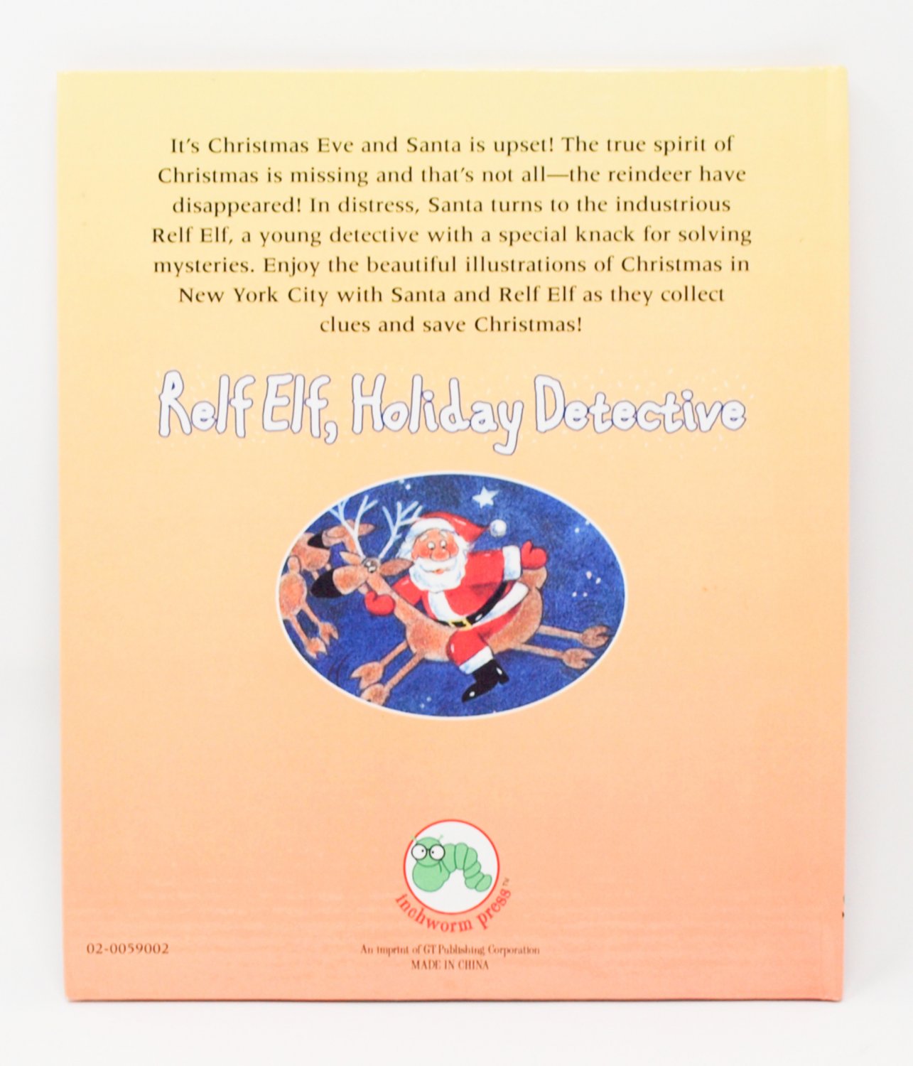 Relf Elf, Holiday Detective by Suzanne Weyn, 1997 Hardcover, Santa's ...