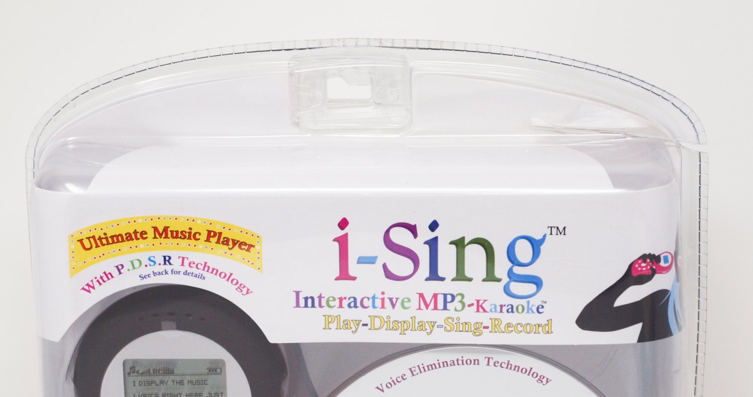 i-Sing Interactive MP3 Karaoke Ultimate Music Player, Play Display Sing ...