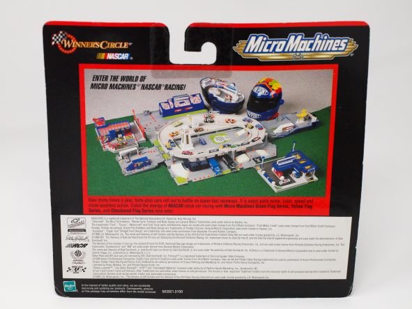 Micro Machines Winner's Circle NASCAR Jeff Gordon Green Flag Series ...