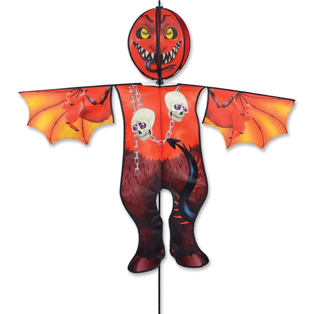 DEVIL Spinning Friend Spinner Garden Stake Décor by Premier Kites