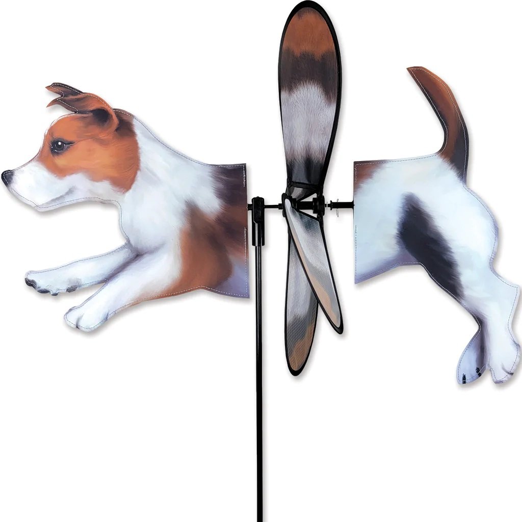 Deluxe Petite Spinner - JACK RUSSELL- Garden Wind Spinner by Premier ...