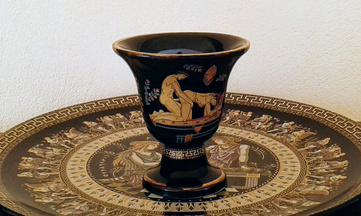 Pythagoras cup, Fair cup, Ancient Greek Satire, Ceramic Mug 24 Kt Gold ...
