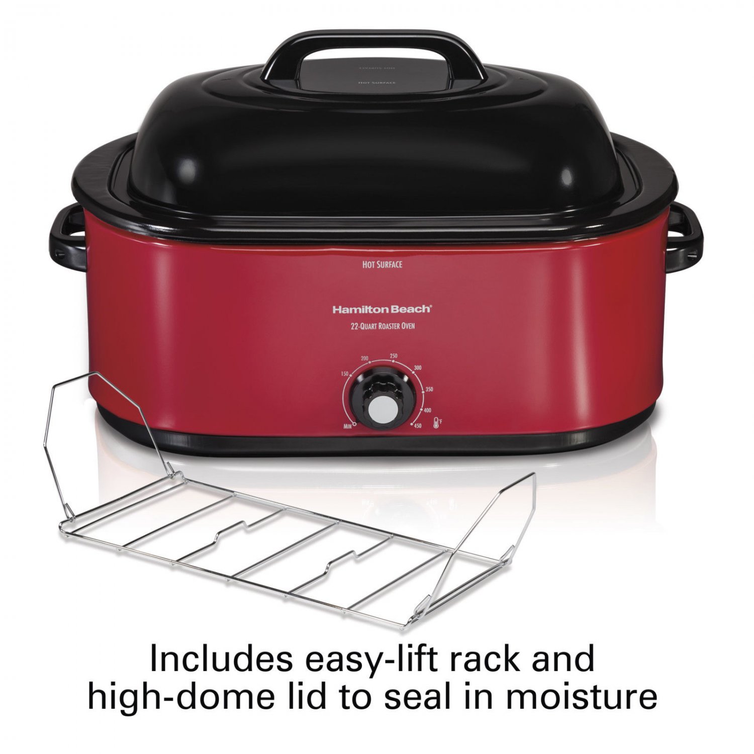 Hamilton Beach 28 lb Turkey Roaster Oven | Model 32231