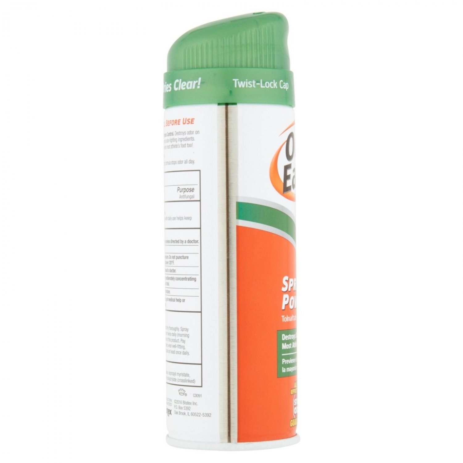 Odor-Eaters Deodorant Foot Spray, Eliminates Odor, Anti-fungal, 4 oz.