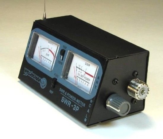 POWER / SWR METER for CB Radio 100 Watts - Dual Meters - Workman SWR3P