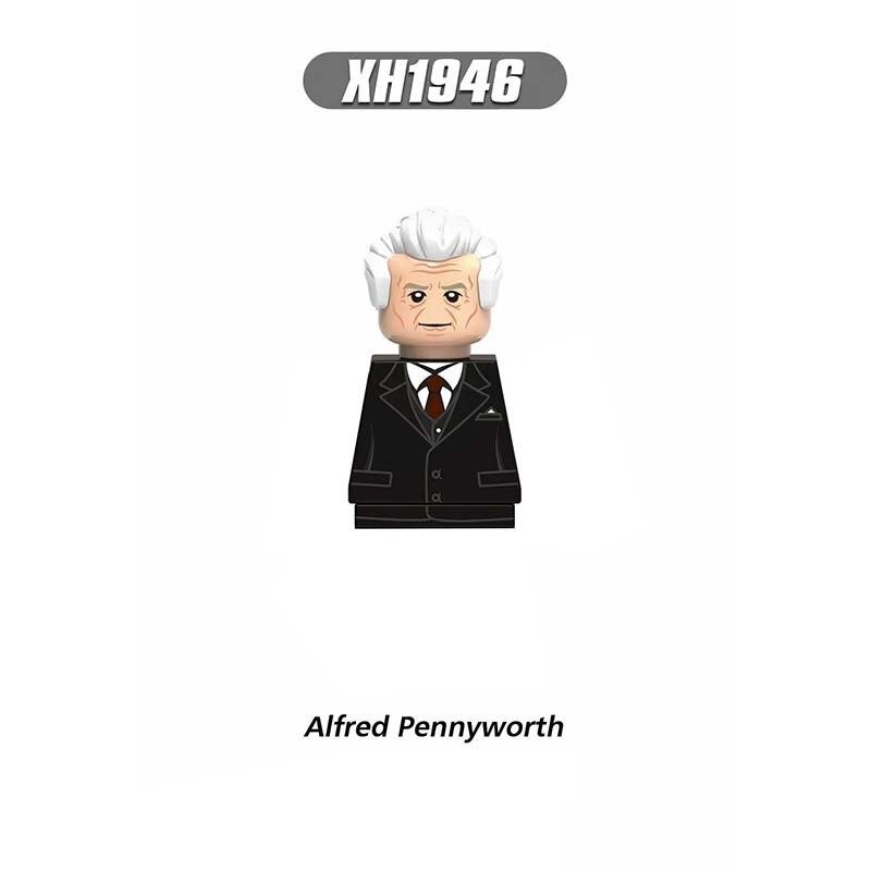 Alfred pennyworth Minifigure Lego Compatible Building Blocks Assembly ...