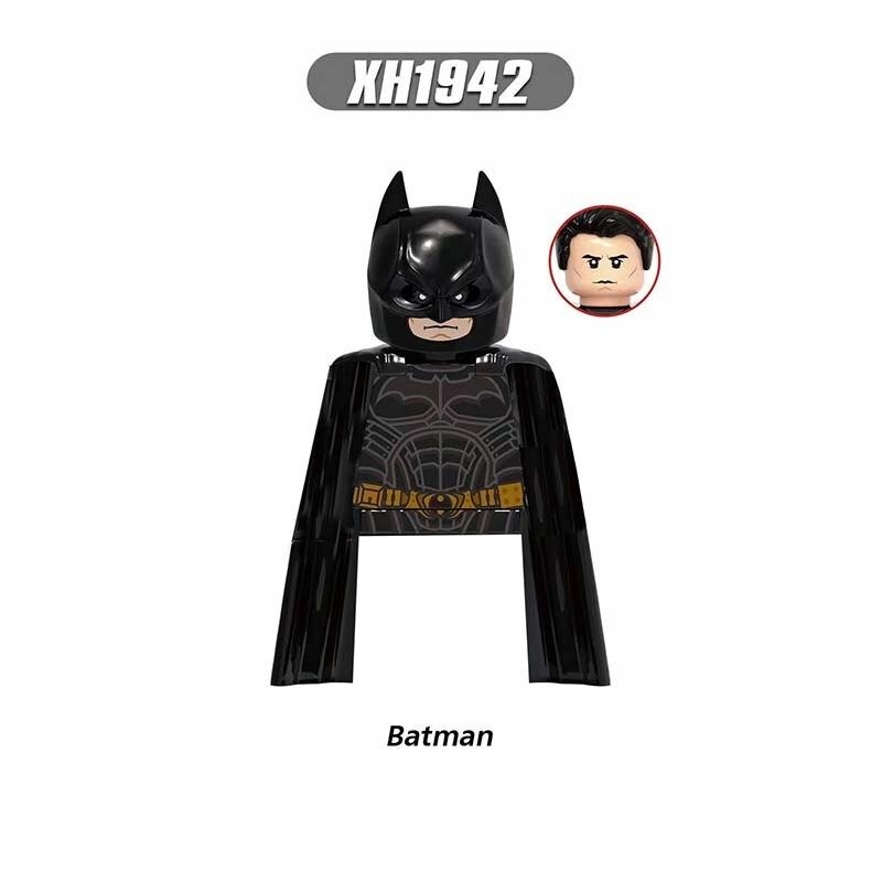 Batman Super Hero Minifigure Lego Compatible Building Blocks Assembly ...